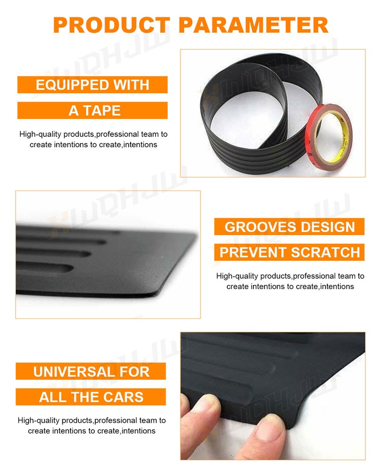 For Toyota Prius 2010-2015 Rear Bumper Guard Rubber Protector Kit | eBay