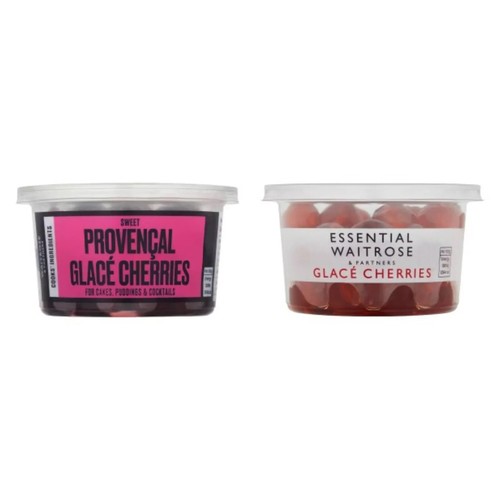 Essential Waitrose Glace Cherries 200g with Cherries Fruit and ...