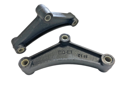 2) Trailer Leaf Spring Triangle Equalizers with 9/16" Nylon Bushings EQ ...