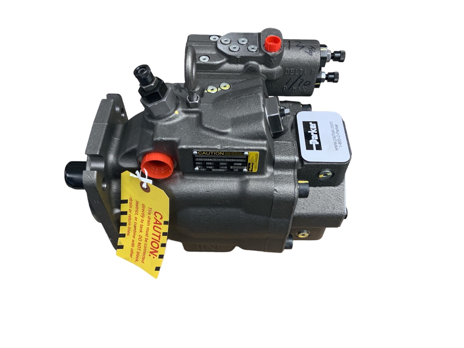 Hydraulic Pump P2075R00C5C14TE10N28A1A1U, 2500RPM, 75CC/REV. | eBay