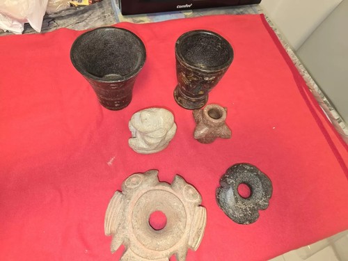 Mochica,Group of 6 pieces,Precolumbian.Moche,Inca,Chavin,Stone, | eBay