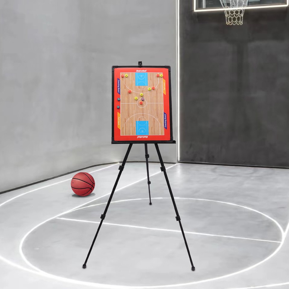 Basketball Coaching Board Coaches Clipboard Tactical Magnetic Board Kit ...