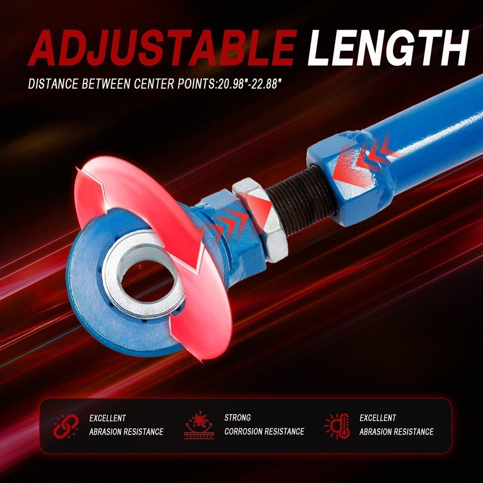 Rear Trac Bar Adjustable Trac Bar Fit For Ford F53 V10 16-19.5K GVWR ...