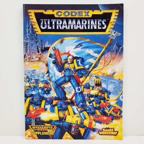 Warhammer 40k Codex Ultramarines 40,000 Softcover Book 0157 Games ...