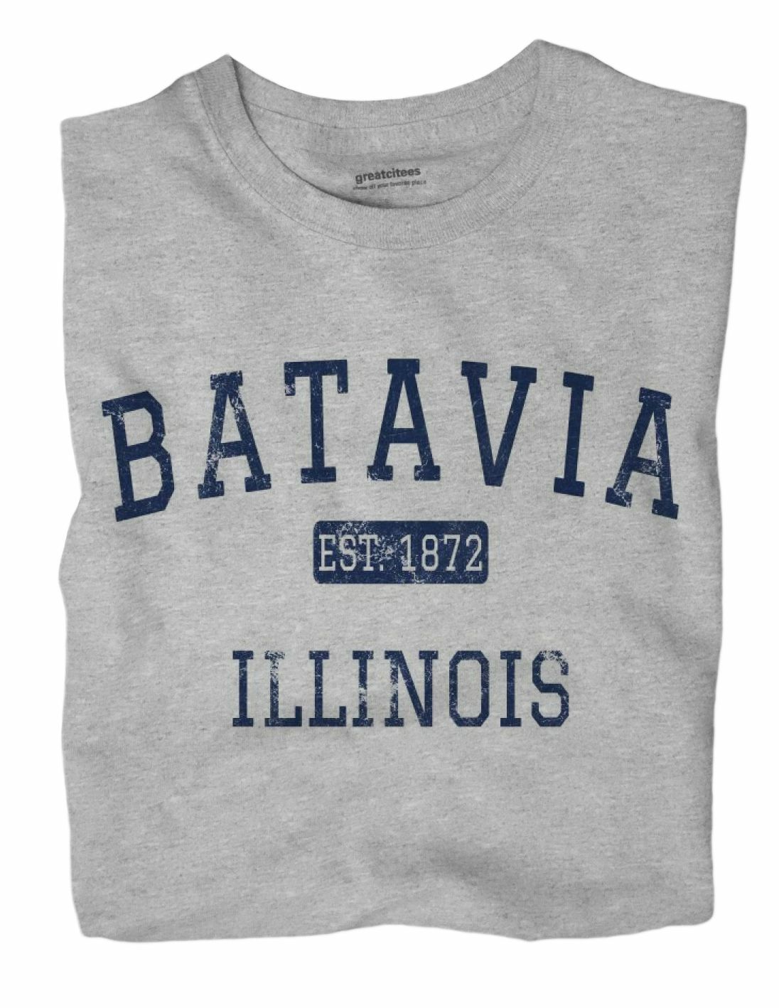 Batavia Illinois IL T-Shirt EST | eBay