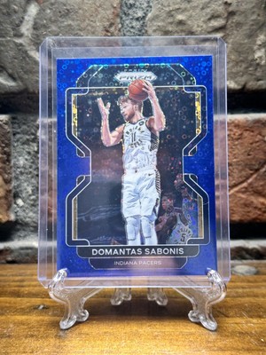Domantas Sabonis 2021-22 Panini Prizm FAST BREAK BLUE PRIZM #183 /150 ...