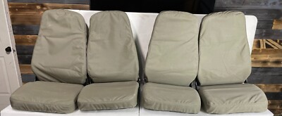 4 HMMWV HIGH BACK BUCKET SEAT CAPTAINS CHAIR HUMVEE NEW- GREEN | eBay
