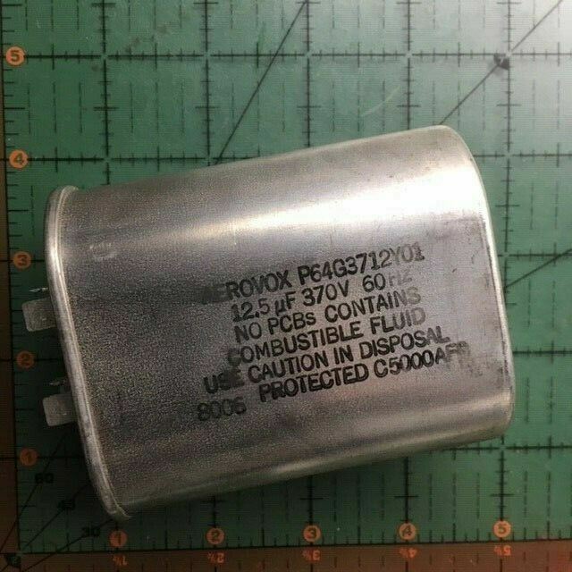 Mallory Motor Run Capacitor 5uF 660vac 37NB6605 AC 60Hz Bionol Pump | eBay