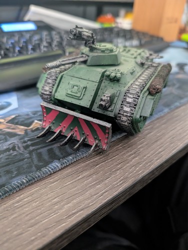 warhammer 40k imperial Army chimera tank painted | eBay