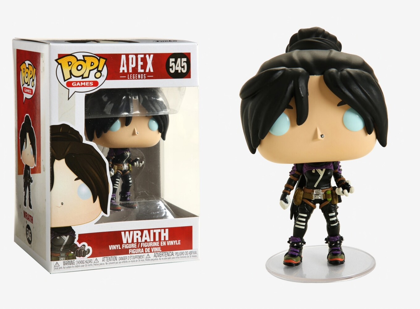 Multicolour Funko Pop Games Apex Legends-Wraith Collectible Toy 43283 ...