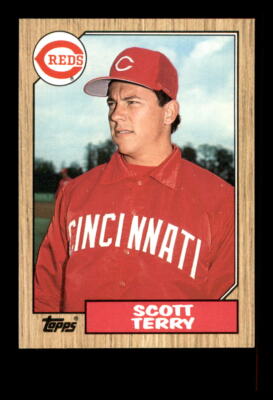 1987 Baseball Topps Scott Terry Cincinnati Reds #453 RC | eBay