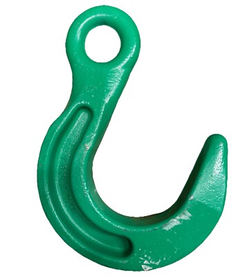 SLING HOOK, 1” IN TRADE, 42700 LB LOAD, 100 GRADE, EYELET ATTACHMENT ...