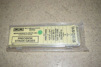 ^^ VISHAY MICRO-MEASUREMENTS EA-30-125AC-350 PRECISION STRAIN GAUGE ...