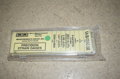 ^^ VISHAY MICRO-MEASUREMENTS EA-30-125AC-350 PRECISION STRAIN GAUGE ...