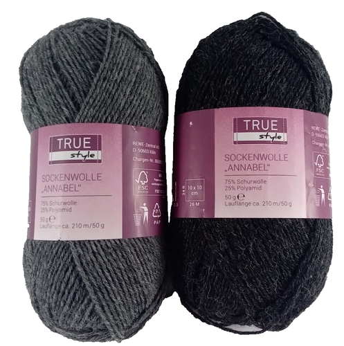 2 Stück True Style Wolle Annabel 50g/210m Polyacryl | eBay.de