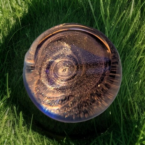 GLASS EYE STUDIO "ANDROMEDA GALAXY" PAPERWEIGHT: Celestial Series GES ...