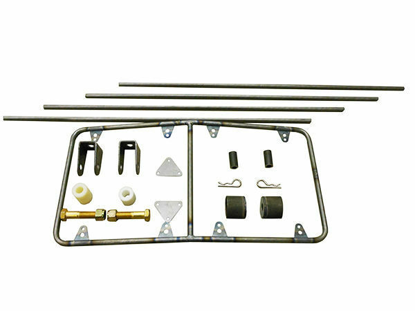 RRC - Pro Series Dual Parachute Mounting Kit Drag Racing NHRA IHRA ADRL ...
