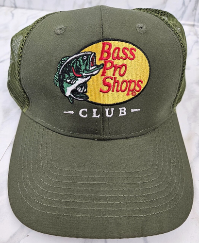 Bass Pro Shops Mesh Snapback Hat Adjustable Cap Fishing Outdoor ...