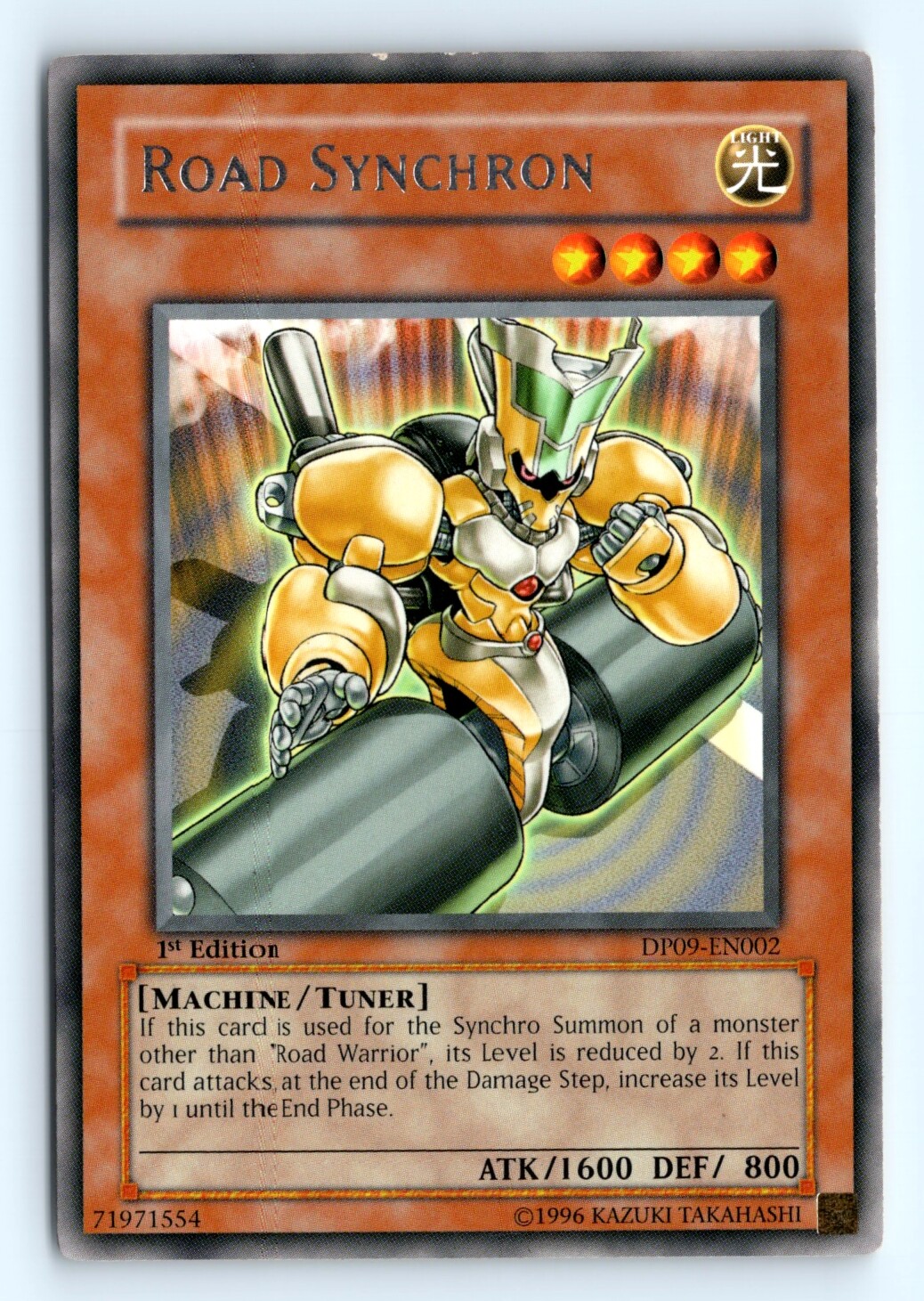 Yu-Gi-Uh Road Synchron #DP09-EN002 Duelist Pack 9: Yusei 2 tcg LP | eBay