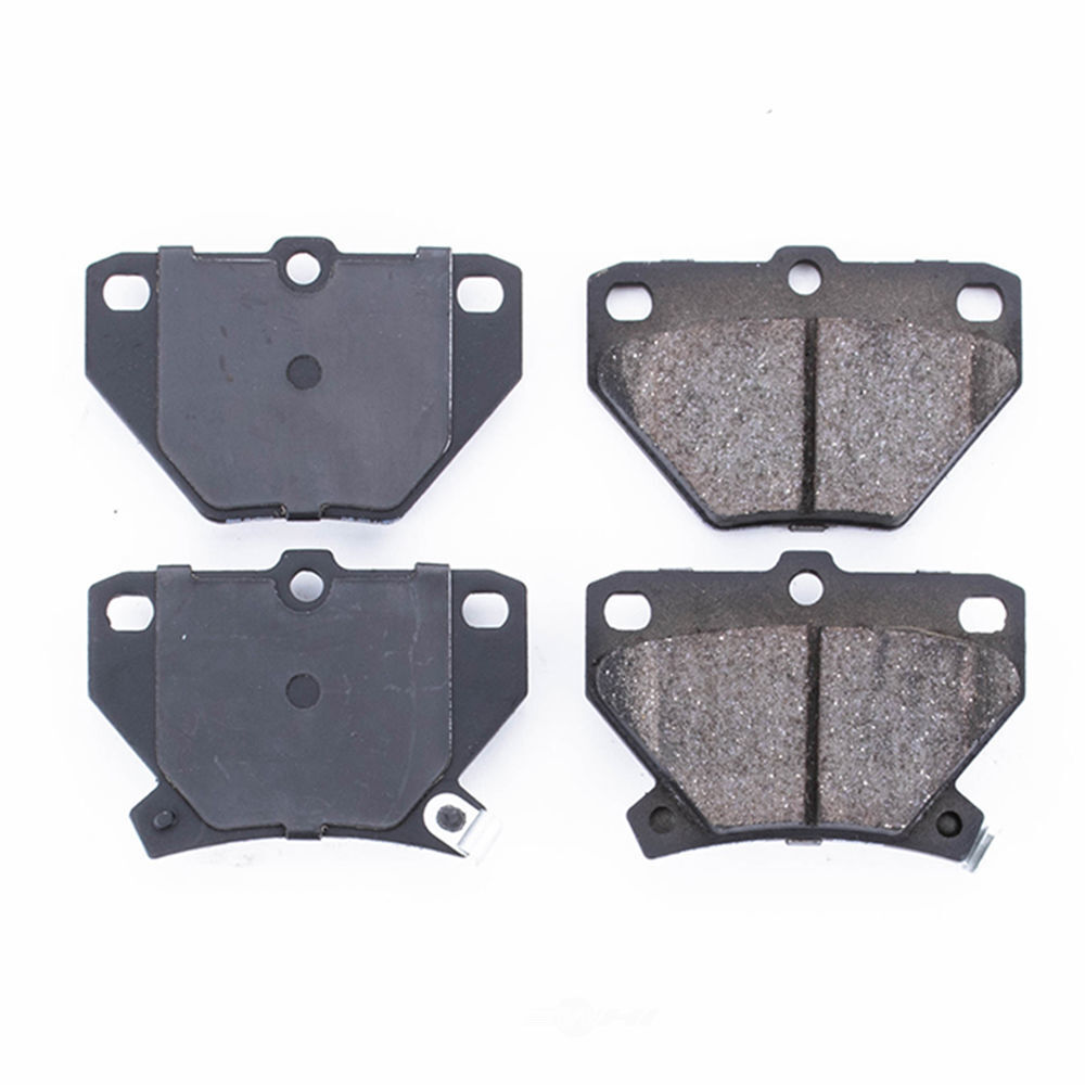 PowerStop 16823 Disc Pads and Brake Shoes - Disc Brake Pad Set, Rear ...