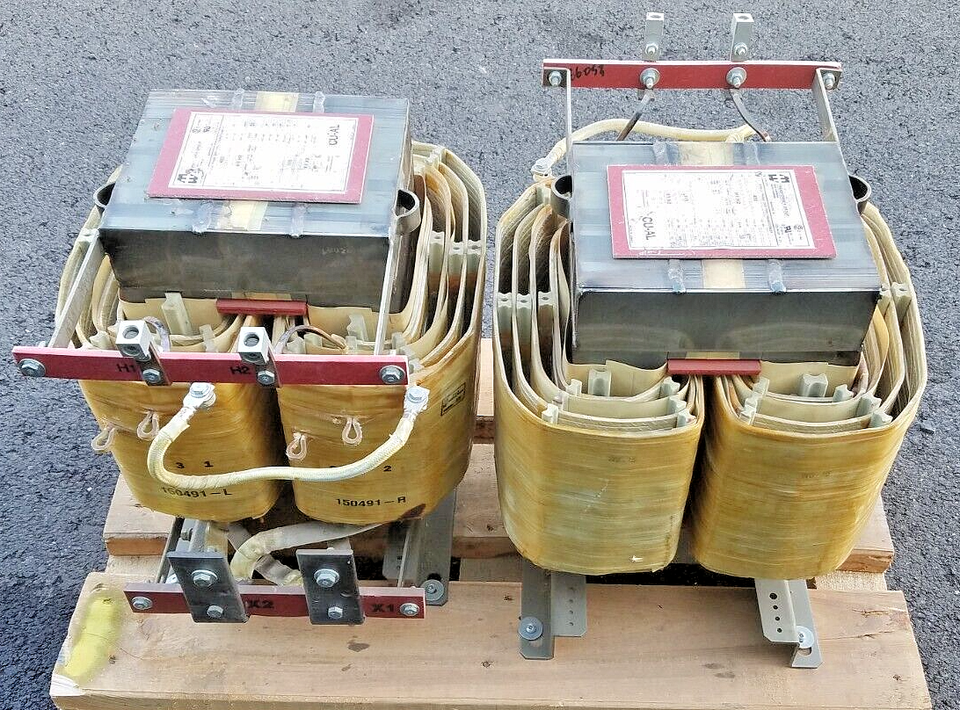 (1) Hammond 50 kVA 480 to 115 Dry Type 1PH Transformer 150491 Single ...
