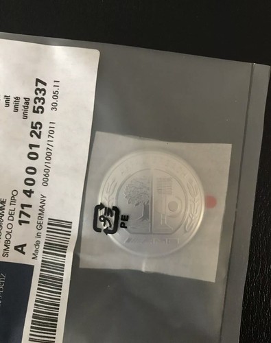 FOR Mercedes Benz AMG 37mm Sticker Start Button Keyless-go Comfort ...