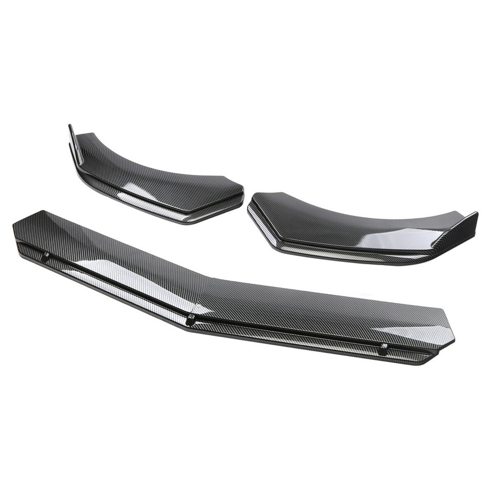 Carbon Fiber Front Bumper Lip Spoiler Splitter Body Kit For INFINITI ...