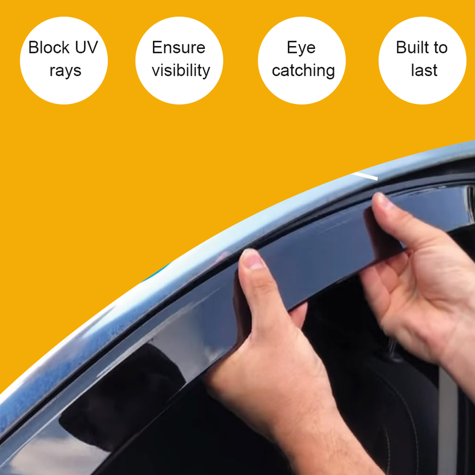 VW Transporter T5/T6 2door VAN 2003-onwards wind deflectors 2pc | eBay UK