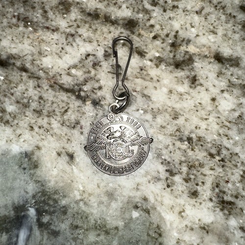 HARLEY-DAVIDSON Key Chain Key Ring & Clip 7/8th Inch Wide 2 Inch Long ...