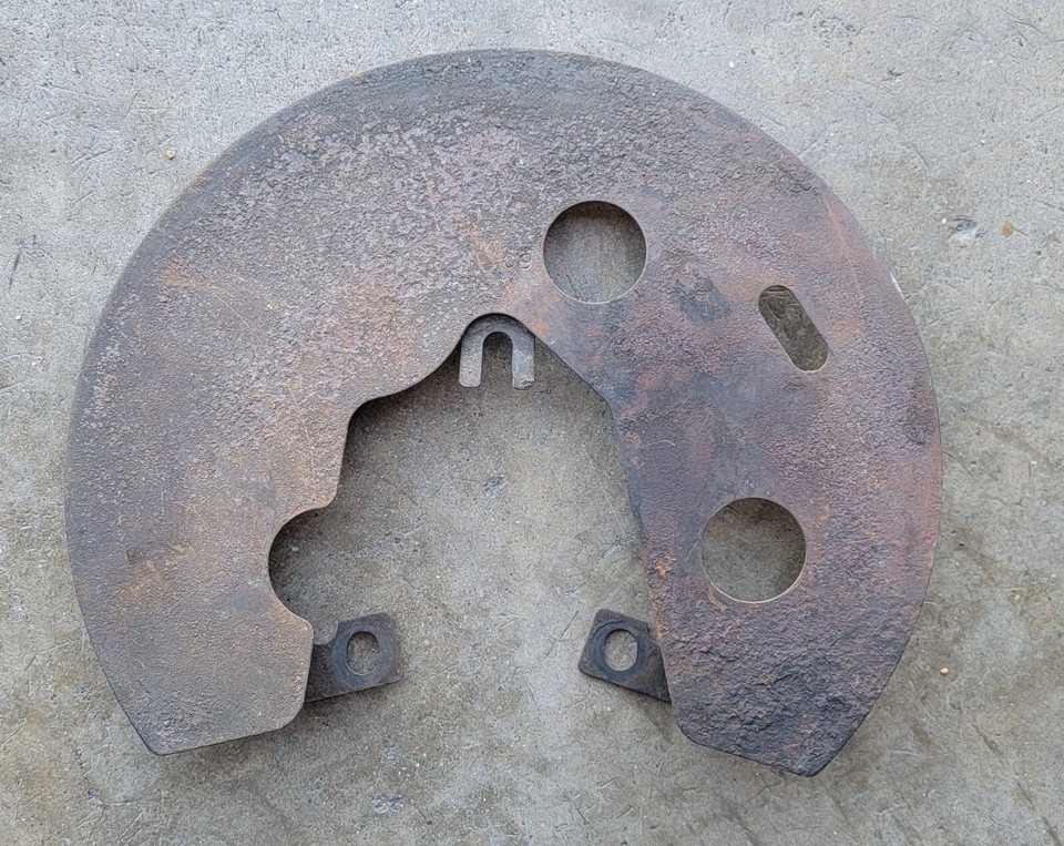 Triumph TR3A Front Disc Brake Stone Shield, Right, 582-100 | eBay