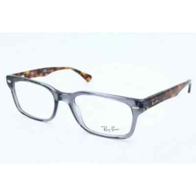 New Ray Ban RB 5286 5629 Rectangle Gray Tortoise shell Eyeglasses Demo ...