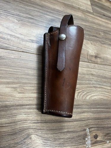 George Lawrence Brown Leather Right Hand Revolver Holster #120 #623 | eBay