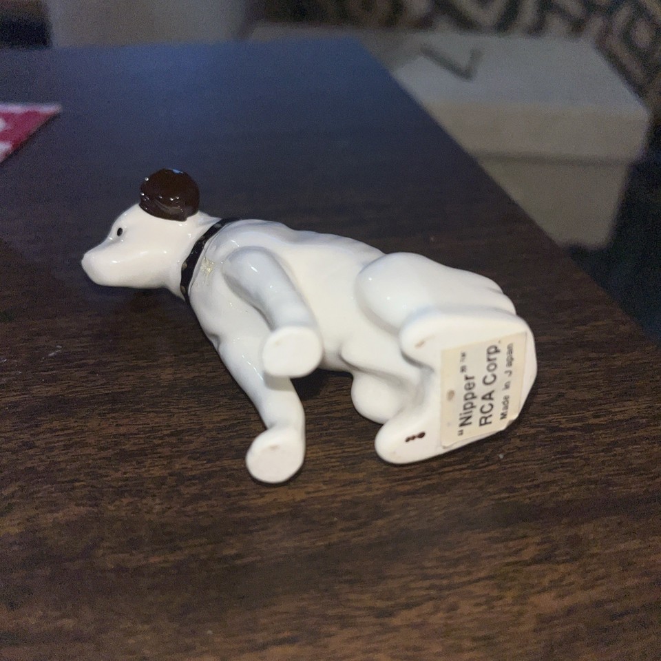 VINTAGE RCA NIPPER DOG FIGURINE #743 SARSAPARILLA DECO DESIGNS - FROM ...