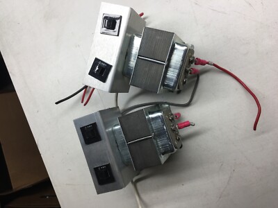 598 Edwards Transformer with Circuit Breakers (lot of 2) | eBay