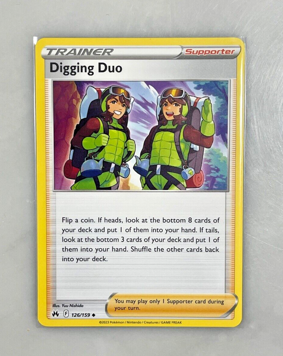 Digging Duo 126/159 - Crown Zenith - Uncommon - Pokemon Card TCG | eBay