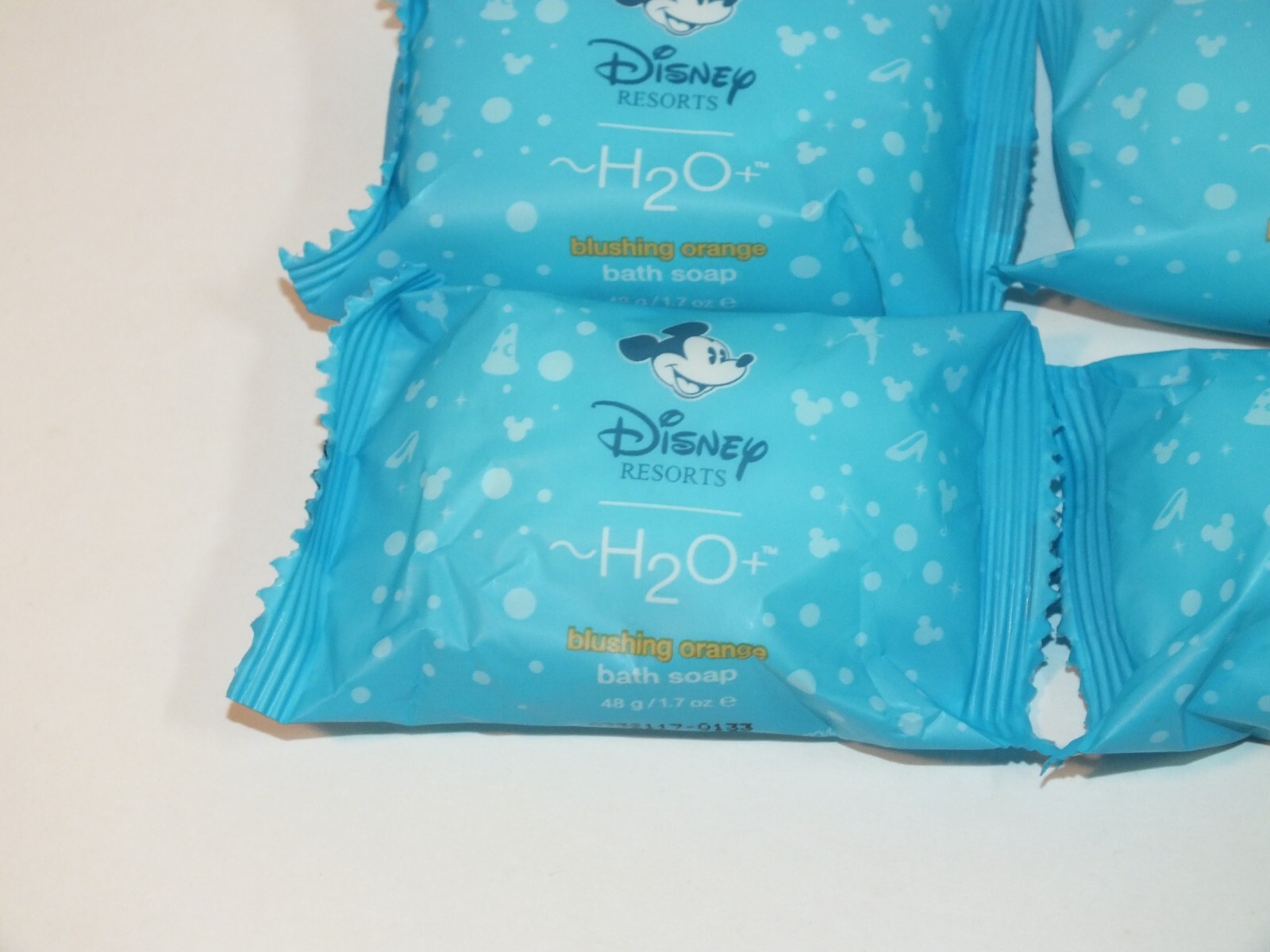 Disney Resorts H20 Bath Soap Blushing Orange Travel Size Mickey Mouse 4 ...