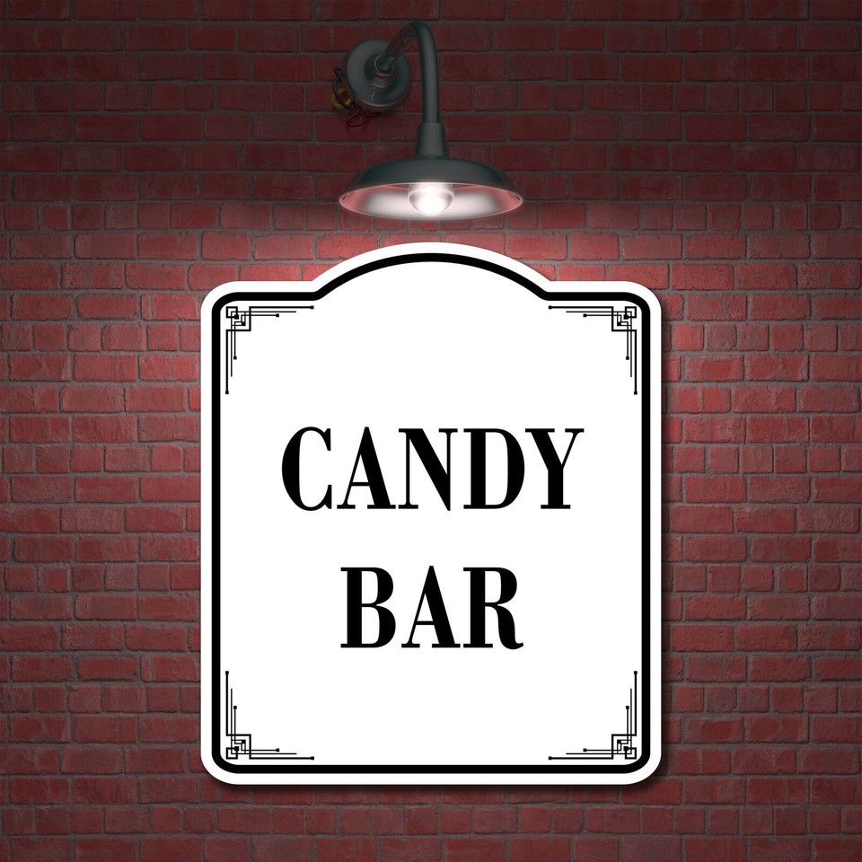 Candy Bar WB Aluminum Composite Sign | eBay