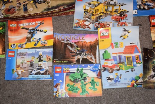 Lego Legos Instruction Book Manual Lot 35 Instructions Books Manuals ...