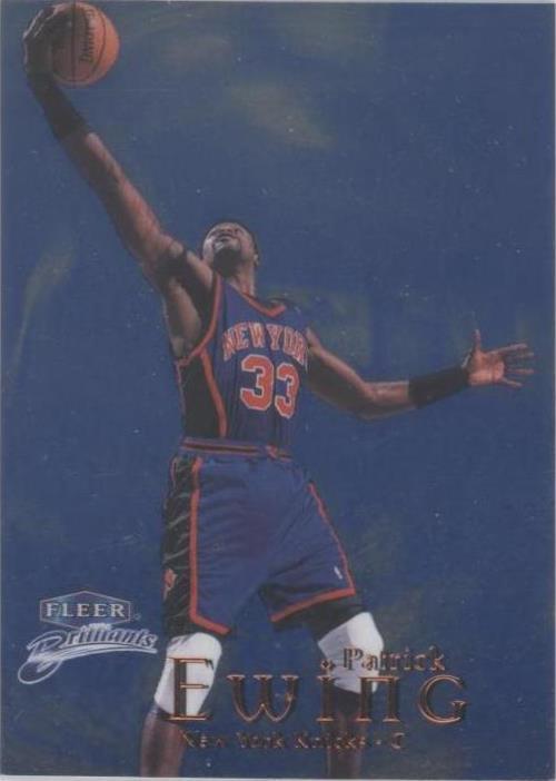 1998-99 Fleer Brilliants - Patrick Ewing #18B Blue for sale online | eBay