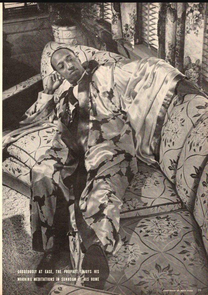 1945 WW2 era Article, Detroit's Black Evangelist , The PROPHET JONES ...