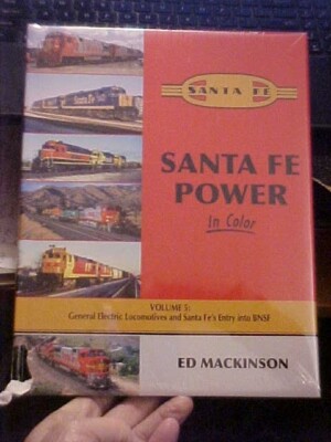 SANTA FE POWER, Vol 5 GE LOCOMOTIVES, ENTRY BNSF RAILROAD (2021 | eBay