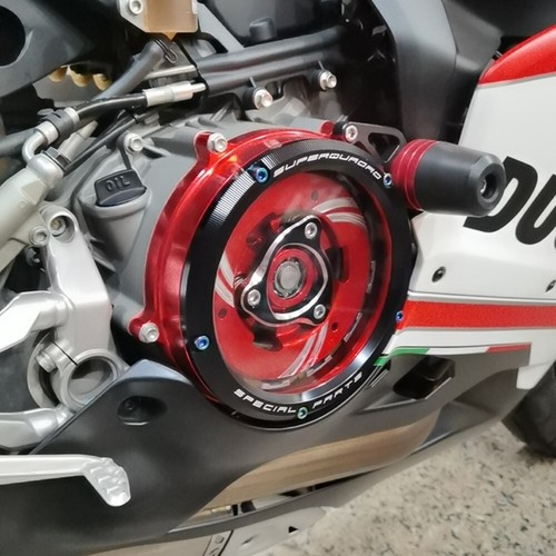 CNC Racing Clear Clutch Cover & Spring Retainer For Ducati Panigale V2 ...