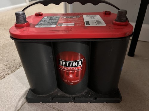 Used Optima-Red Top Battery 25 | eBay