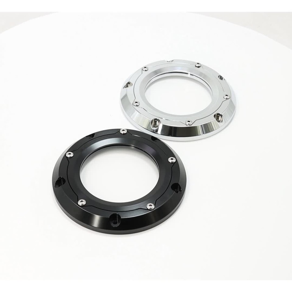 CNC Clear Derby Cover For Harley M8 Softail 2019-2023 Low Rider FXLR ...