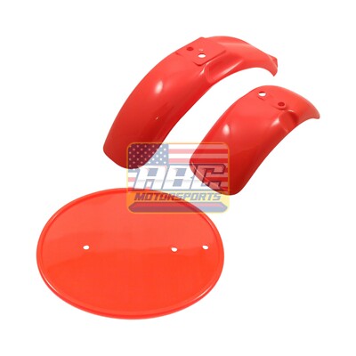 HONDA Z50R 79-87 Non Painted Plastic Fender & Number Plate Kit OEM ...