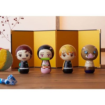 Demon Slayer U-saburo Kokeshi Kamaboko Squad 4-piece Set | eBay
