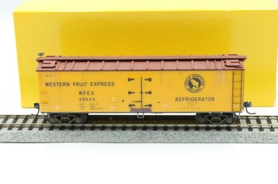 HO Accurail 40' Wood Reefer Western Fruit Express WFEX 49543 Weathered ...
