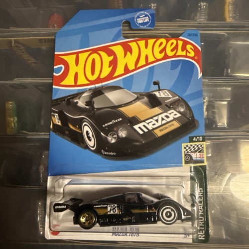 HOT WHEELS 2023 MAZDA 787B BLACK 28/250 RETRO RACERS DOLLAR GENERAL ...