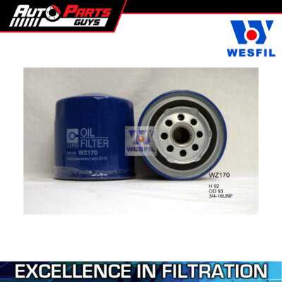Wesfil Oil Filter Z170 | eBay Australia