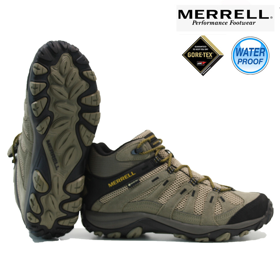MERRELL MENS WALKING TRAINERS HIKING THERMAL WATERPROOF GORE-TEX ...